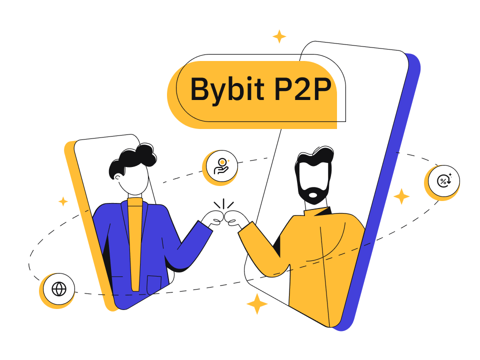 Buy crypto with currency via Bybit P2P Crypto Trading